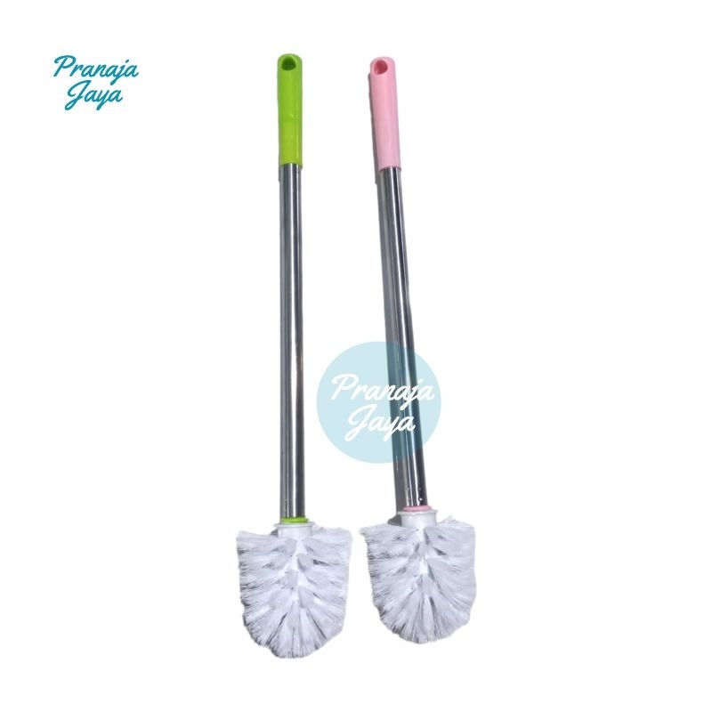 Jual Sikat WC Bulat Warna Gagang Stainless / Sikat WC Gagang Panjang ...