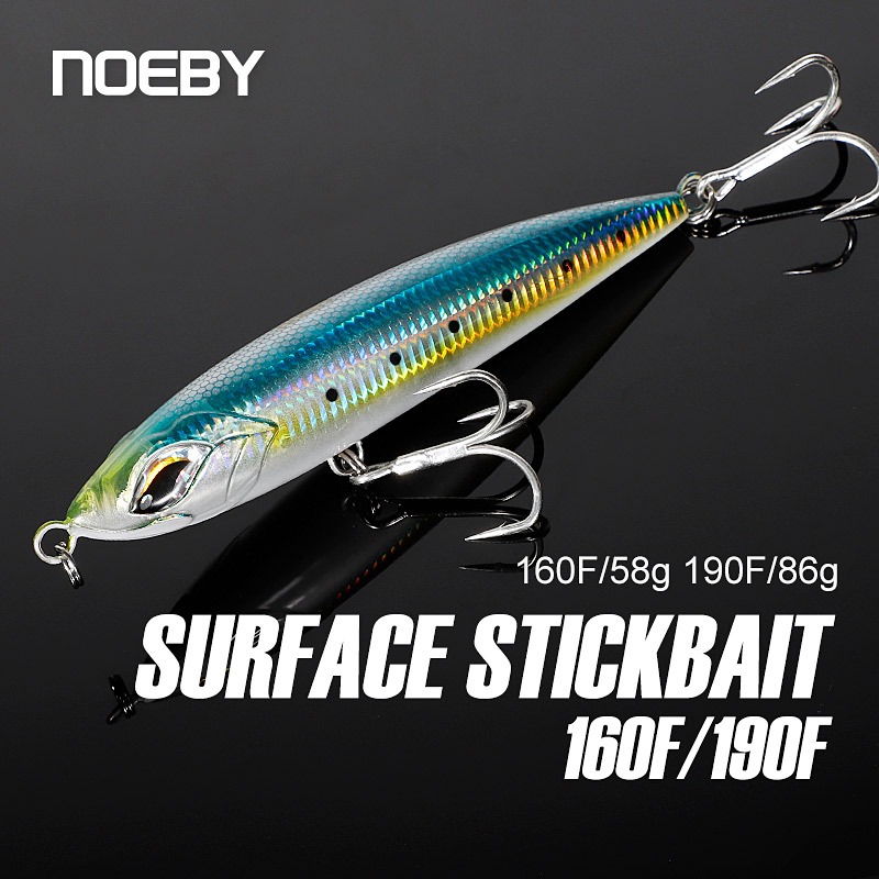 Jual Umpan Popping Casting StickBait Noeby 9494 Floating Pencil Lure ...
