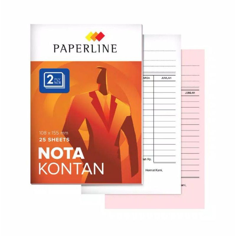 Jual (1biji) Nota Paperline Kecil 2PLY | Nota Rangkap 2 | Shopee Indonesia