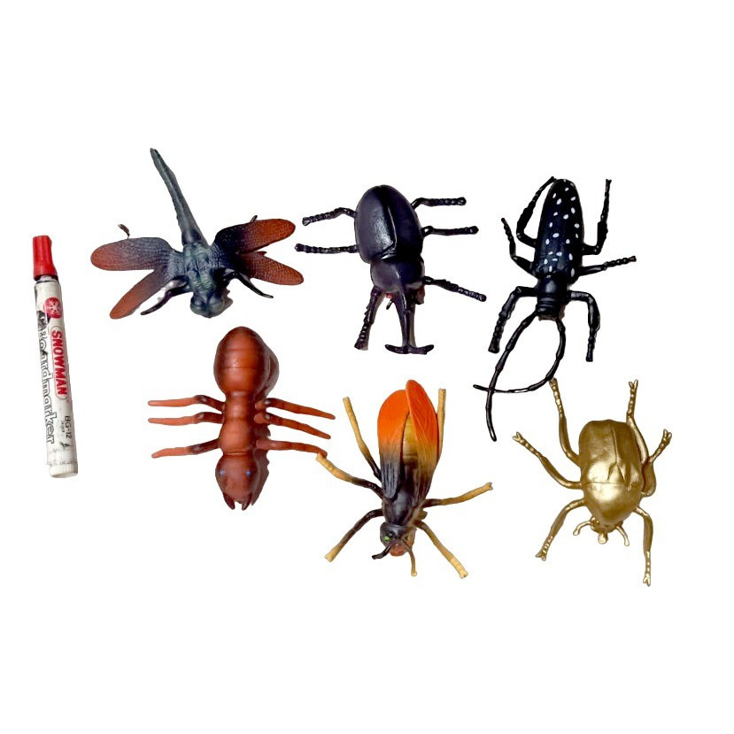 Jual Mainan Binatang Karet Insects Serangga besar - Animal Insect - 518 ...