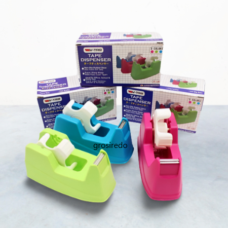 Jual Tape Dispenser Alat Potong Isolasi 1 inch - 24mm 12mm Tempat ...
