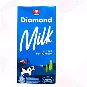 Jual Susu DIAMOND UHT FRESH MILK FULL CREAM 1 LITER | Shopee Indonesia