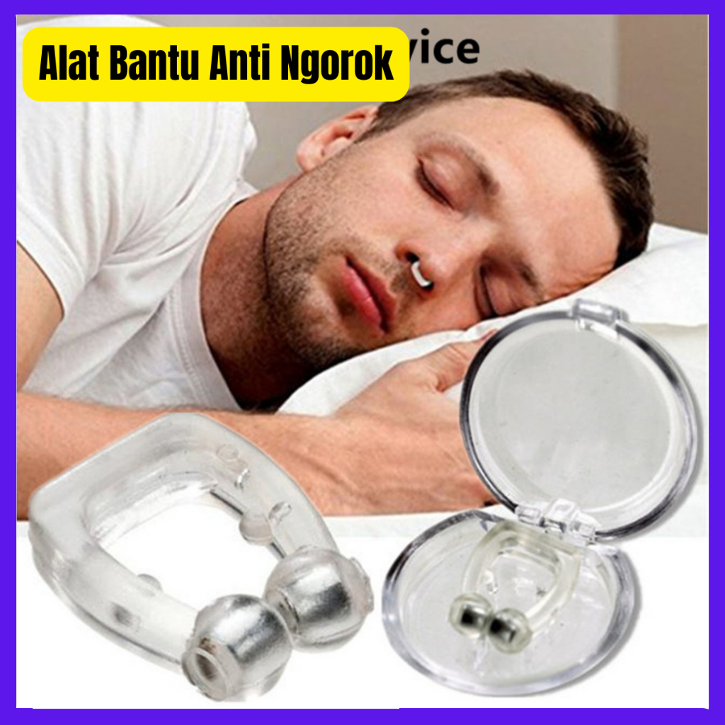 Jual Alat Bantu Anti Ngorok Nose Breathing Stop Snoring Magnetic ...