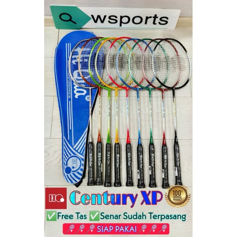 Jual Raket Badminton HiQua HQ Century XP Batik Original | Shopee Indonesia