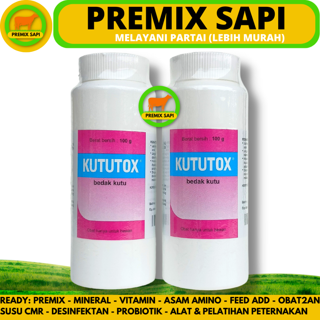 Jual KUTUTOX 100 GRAM MEDION - Bedak kutu obat kutu gatal jamur hewan ...