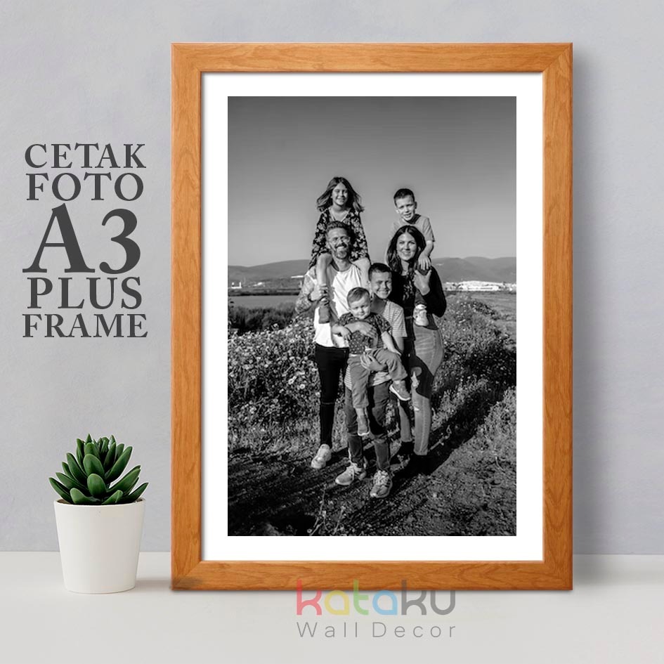 Jual Paket Cetak Foto 12R Bingkai Photo Frame A3 Pigura Foto 30x42 cm ...