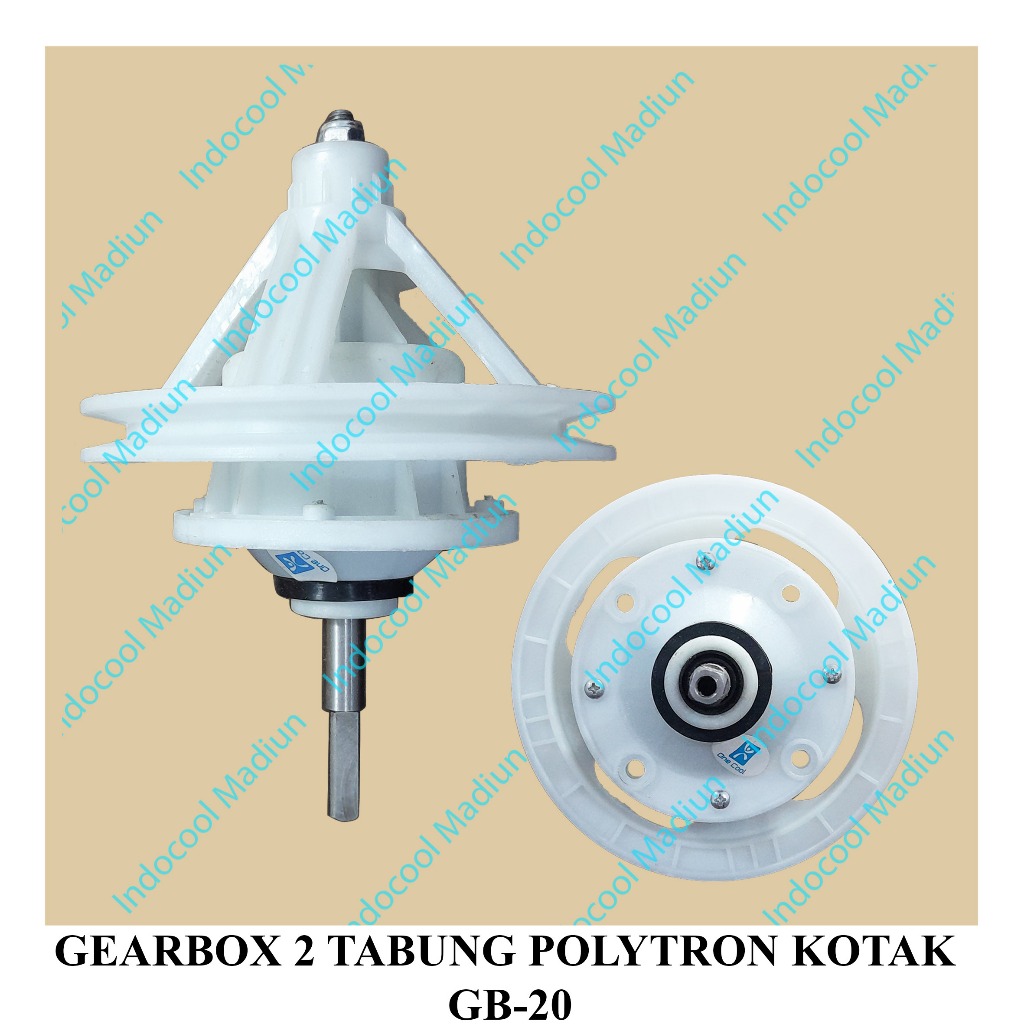 Jual GP GERBOX/GEARBOX MESIN CUCI/GEARBOX 2 TABUNG POLYTRON AS KOTAK GB ...