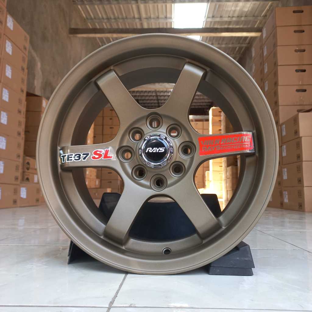 Jual TE37 SL R16 H8 (HARGA PER 1 PCS) warna bronze | Shopee Indonesia
