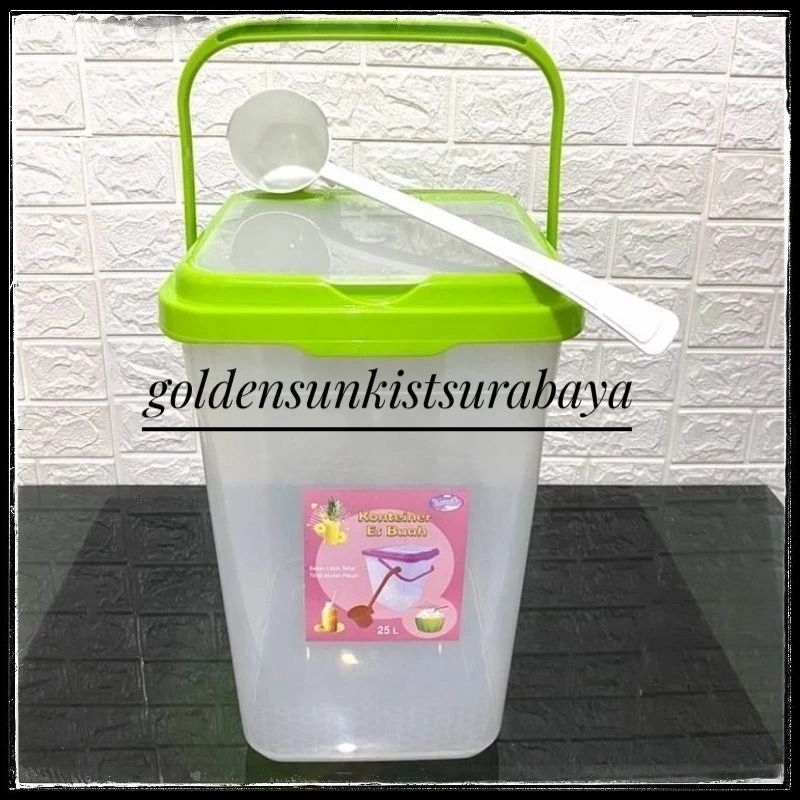 Jual CONTAINER ES BUAH/TEMPAT ES BUAH 15L & 25L | Shopee Indonesia