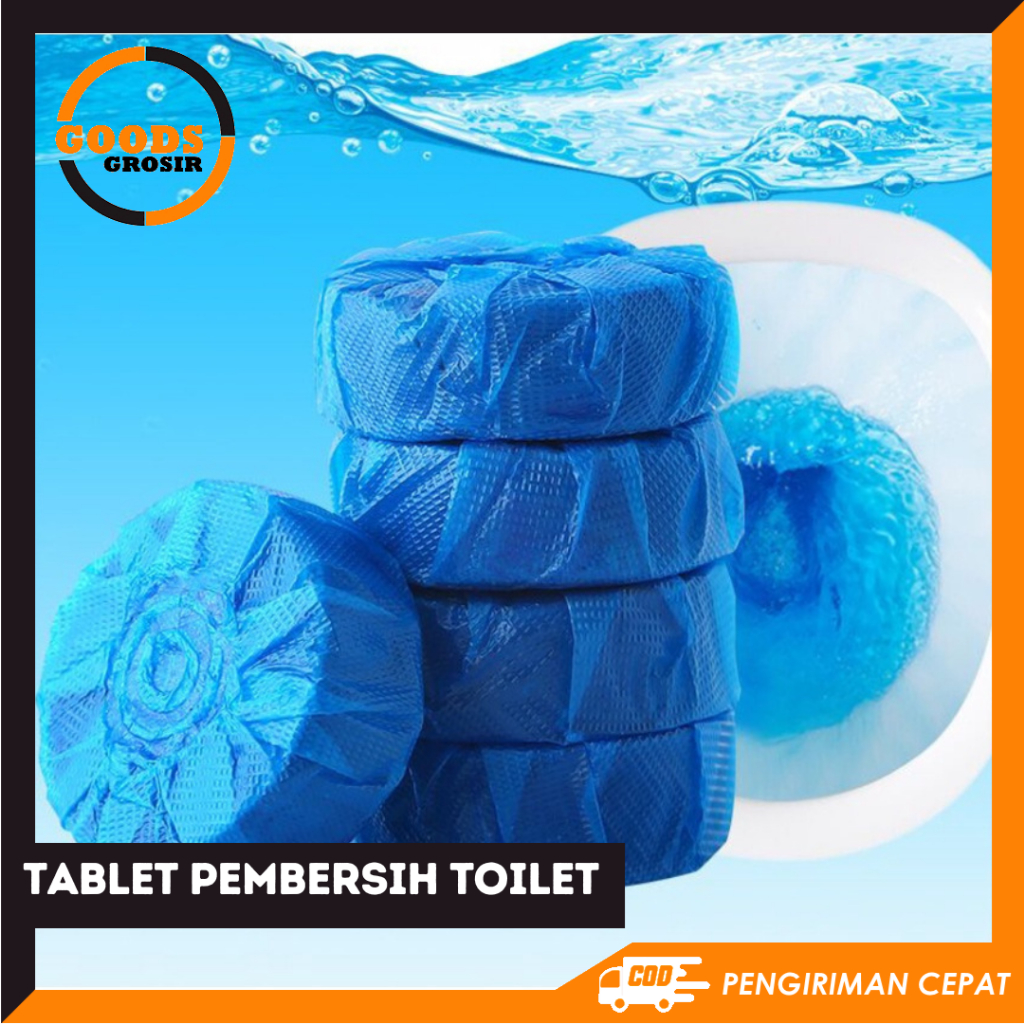 Jual Goods Tablet Biru Pembersih Toilet | Penyegar Dan Pewangi Wc ...