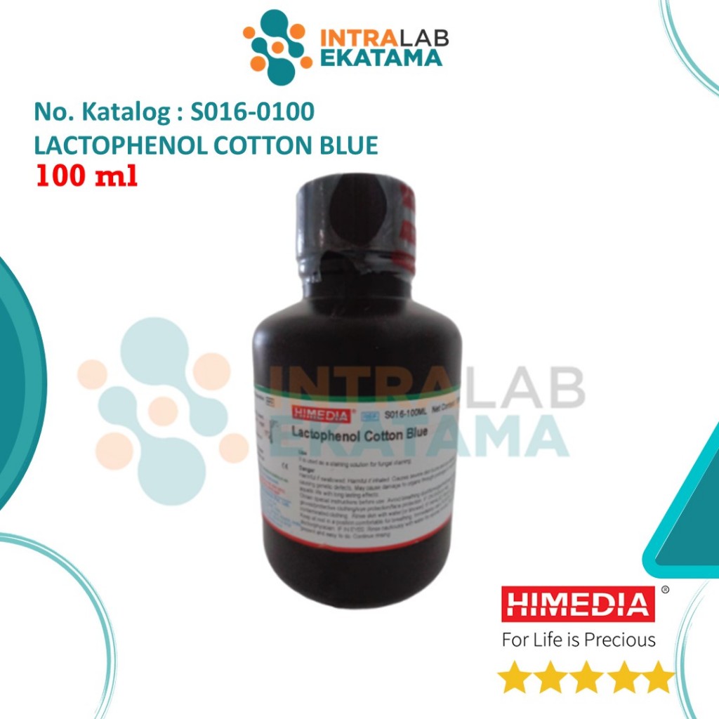 Jual S016-100ML LACTOPHENOL COTTON BLUE | Shopee Indonesia