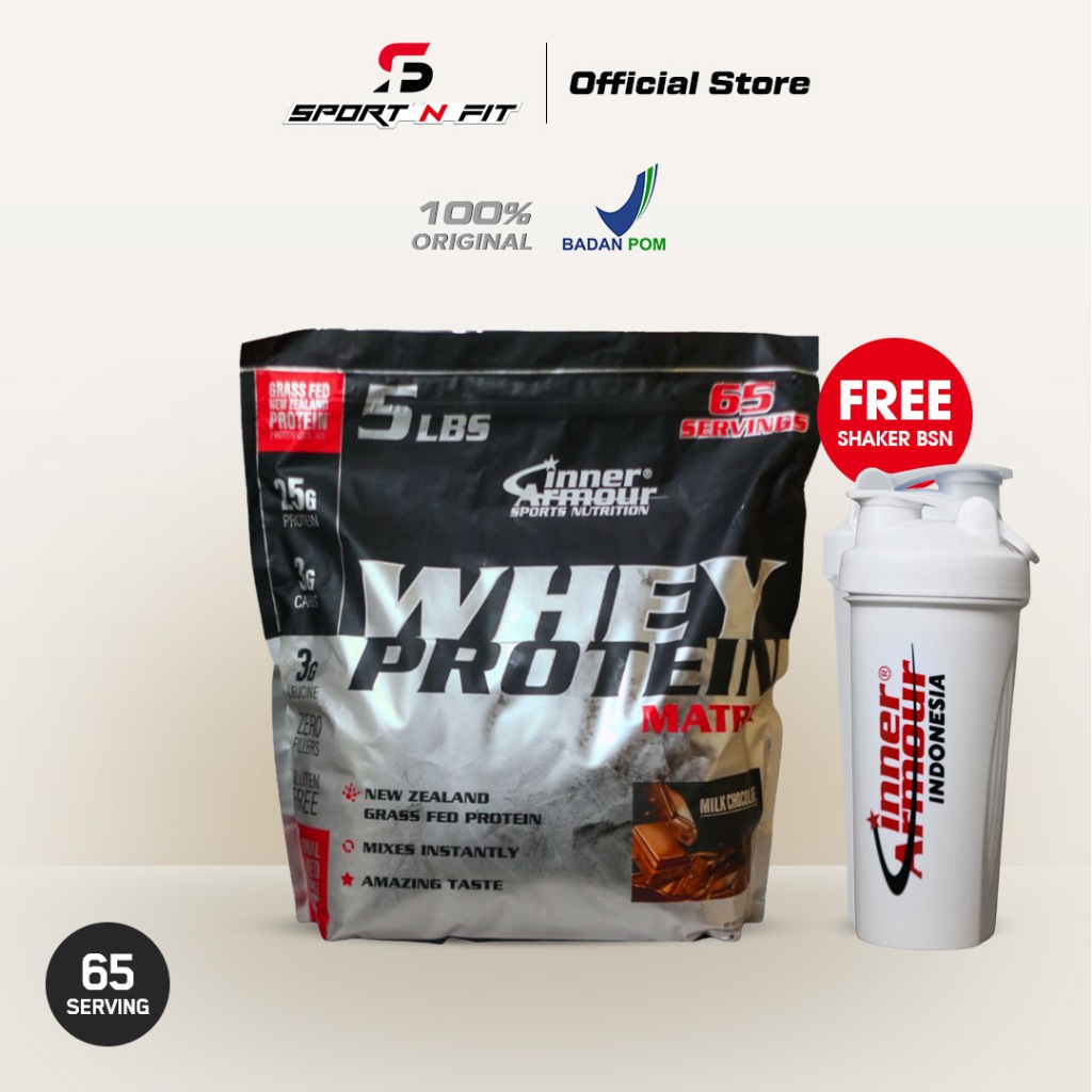 Jual Inner armour - WHEY PROTEIN MATRIX 5LB BPOM | Shopee Indonesia