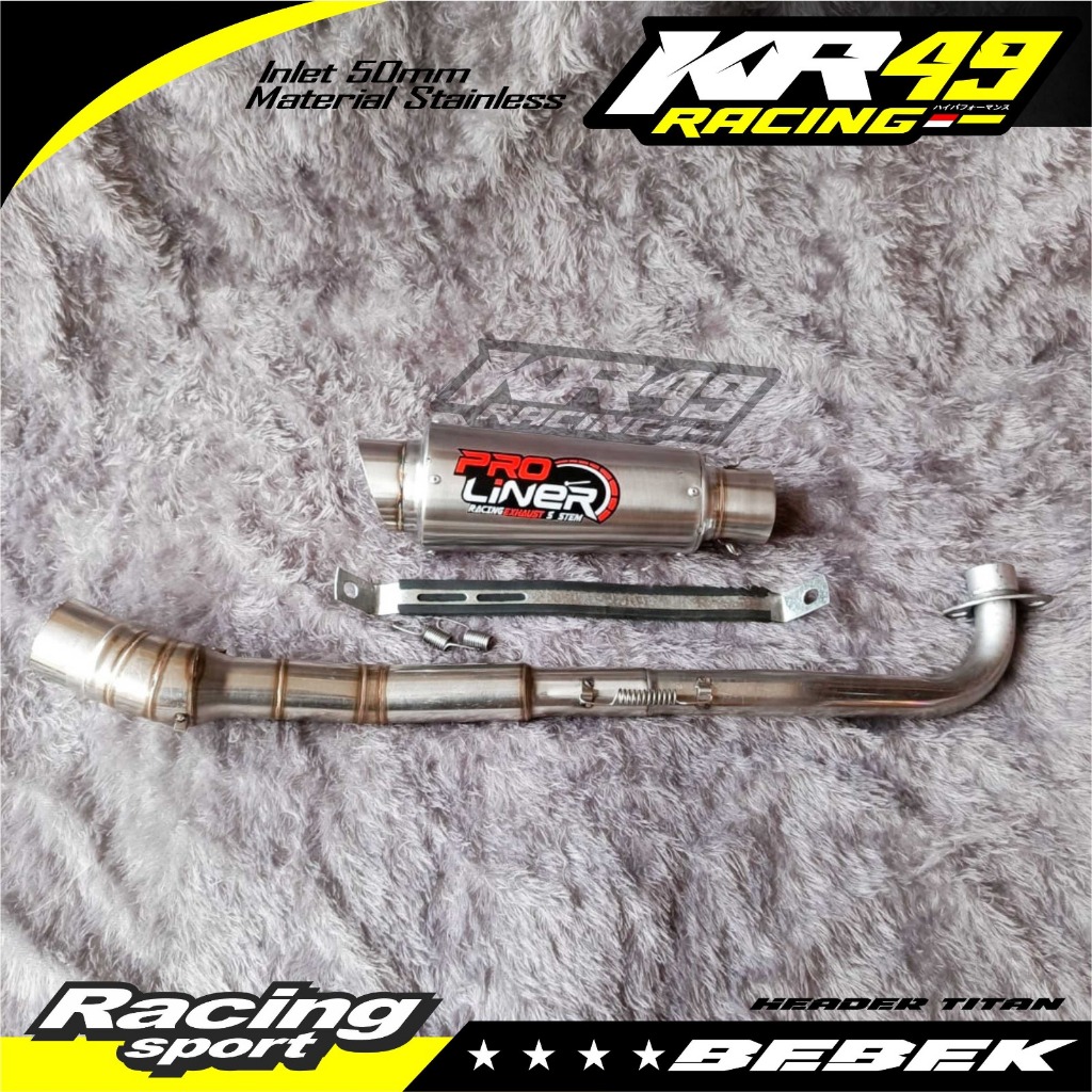 Jual KNALPOT RACING PROLINER REVO SUPRA JUPITER Z VEGA R BLADE KARISMA ASTREA SHOGUN SMASH ...