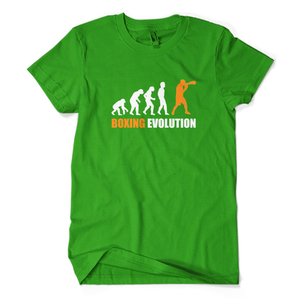 Jual Kaos Distro Premium BOXING EVOLUTION - Baju Hobi Olahraga Sport ...