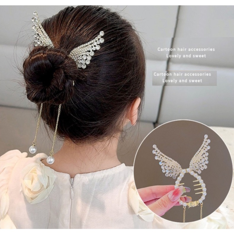 Jual Jepit sisir mutiara/ hiasan akksesoris rambut anak dan remaja ...