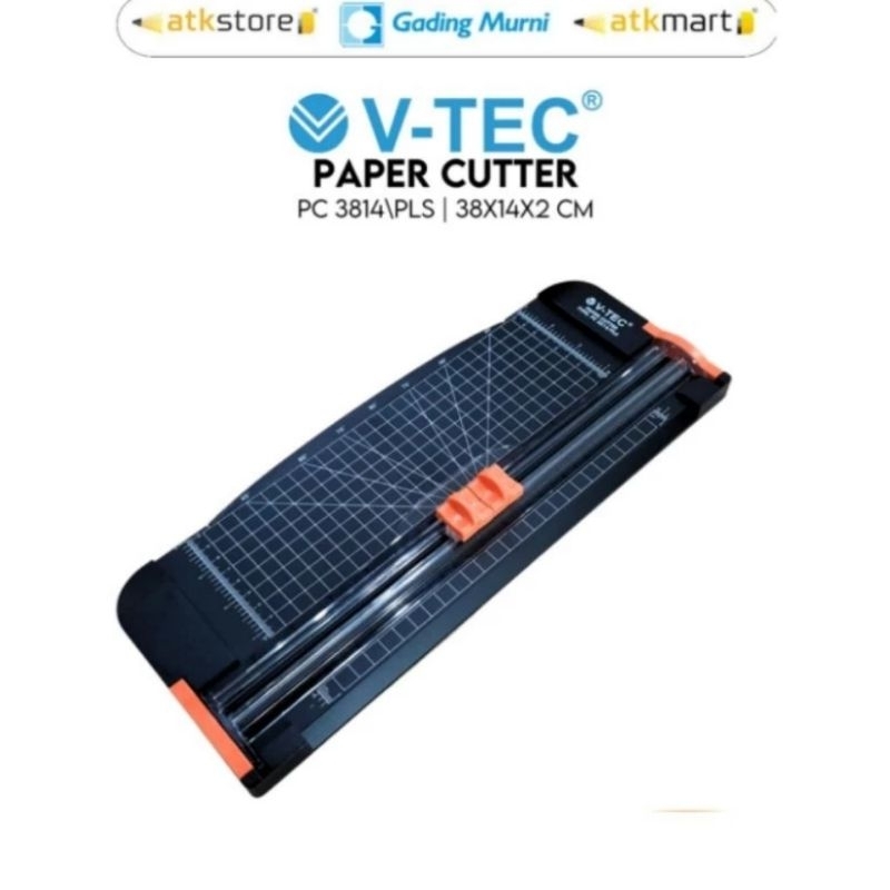 Jual V Tec Alat Pemotong Kertas Paper Cutter Pc 3814 Pls A4 Paper