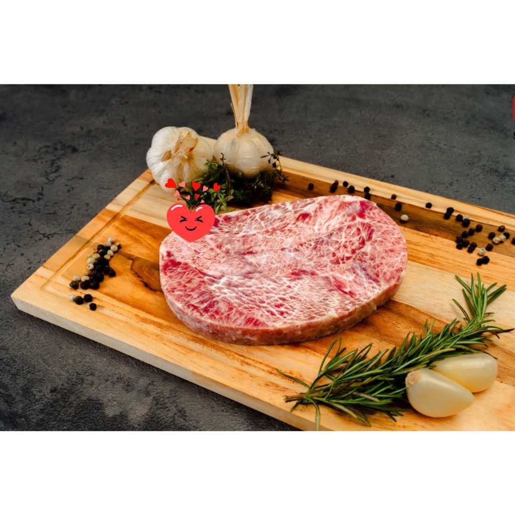 Jual Round Wagyu Sirloin Meltik / Meltique Beef Steak Daging Sapi ...