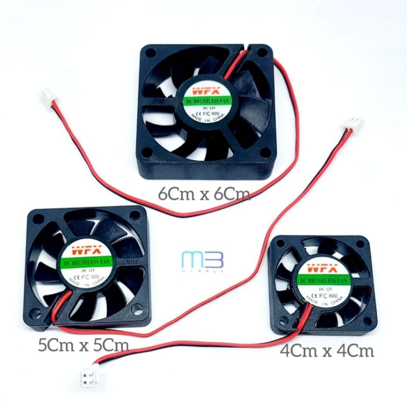 Jual Kipas Fan DC 12V 4x4cm Mini Fan Exhaust Angin Udara Pendingin Panas | Shopee Indonesia