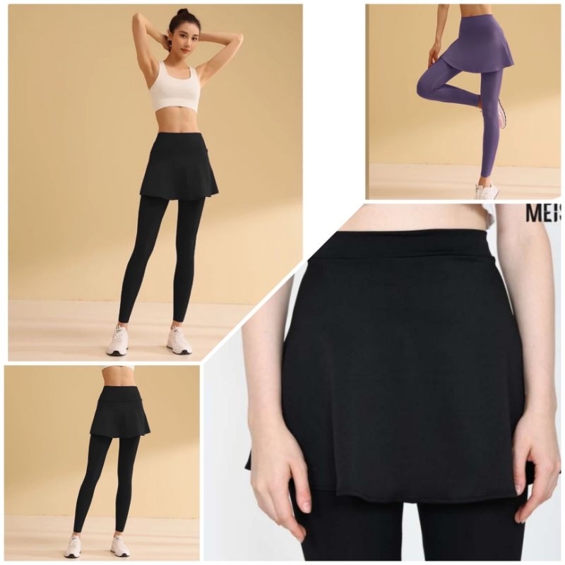 Jual Legging Rok Spandek Jumbo Elegan Tampil Stylish dengan Kenyamanan ...