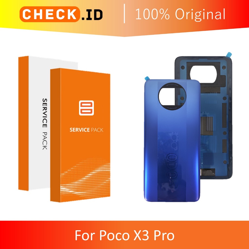 Jual [ CHECK.ID ] BACKDOOR BACK COVER CASING POCO X3 PRO - POCOPHONE X3 ...