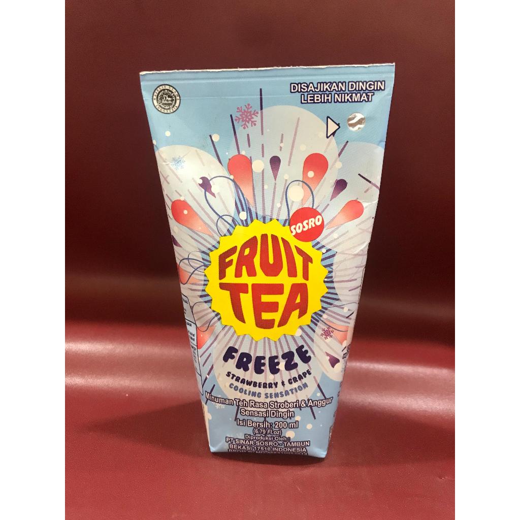 Jual Fruit Tea Freeze PCH 200ML - Minuman Fruit Tea Rasa Apel Beku ...