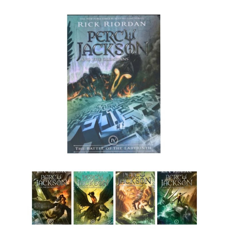 Jual Percy Jackson And The Olympians The Lightning Thief The Sea Of