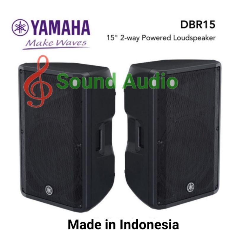Jual speaker aktif Yamaha dbr15 Indonesia Yamaha DBR 15 barang dijamin ...