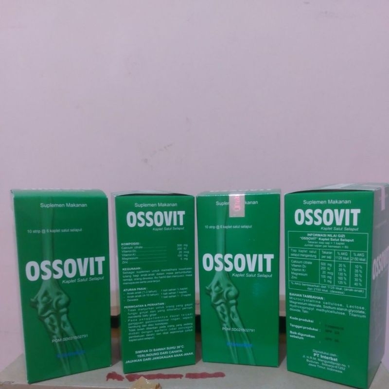 Jual OSSOVIT TABLET/box | Shopee Indonesia
