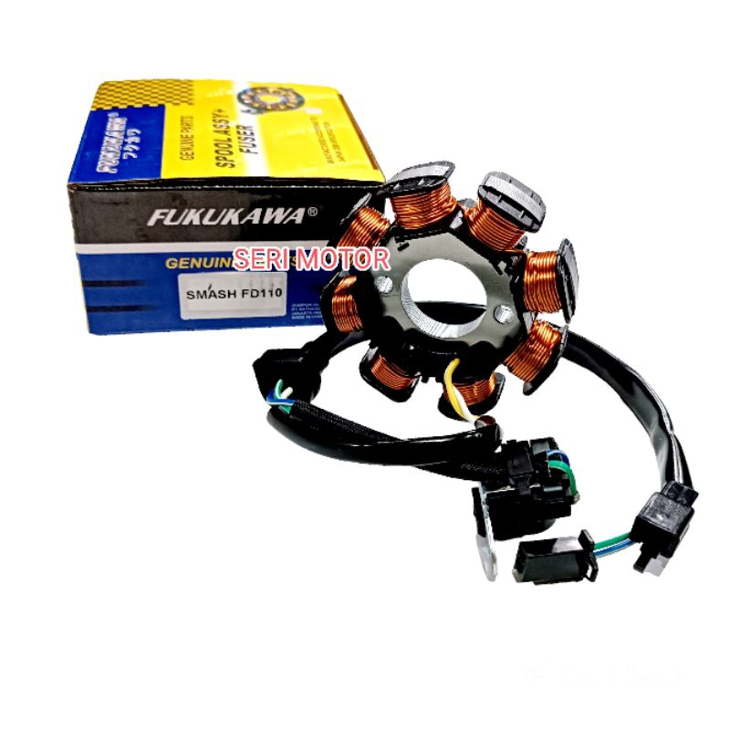 Jual Spull stator pengapian fukukawa genuine parts Suzuki Smash /fd 110 ...