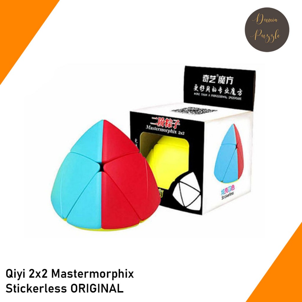 Jual Rubik 2x2 Qiyi Mastermorphix 2x2 Stickerless ORIGINAL | Shopee ...