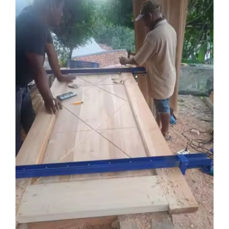 Jual T Bar clem 50cm-2meter/klem Bar/PRES KAYU/PENJEPIT KAYU/CATOK ...