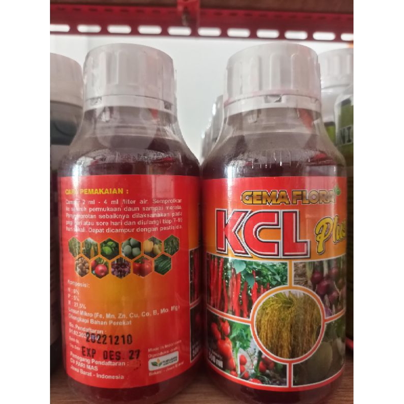 Jual KCL PLUS GEMA FLORA / KCL CAIR 500 ML | Shopee Indonesia