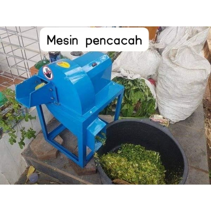 Jual MESIN PENCACAH RUMPUT SAYURAN DAUNAN DAN BATANG PISANG KAPASITAS ...