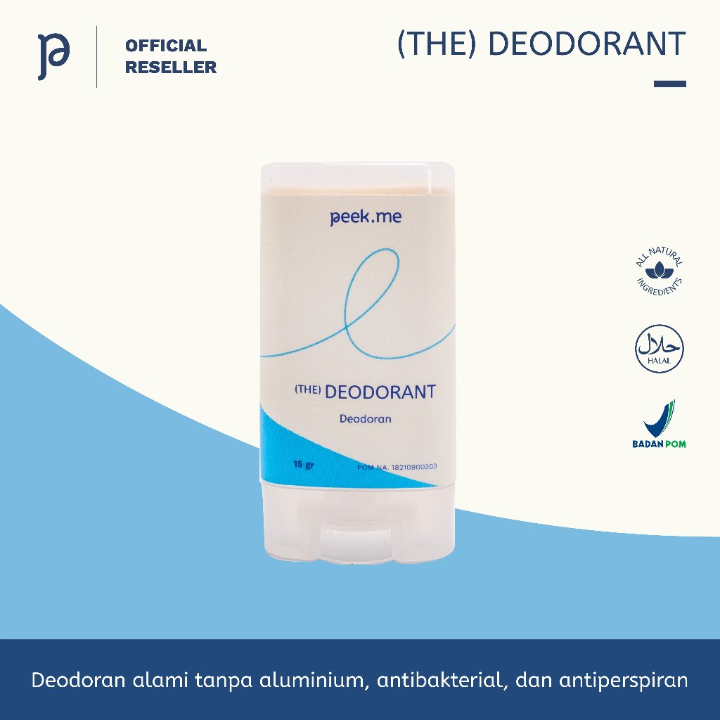 Jual Peek Me Naturals The Deodorant Natural Non Aluminium | Shopee Indonesia
