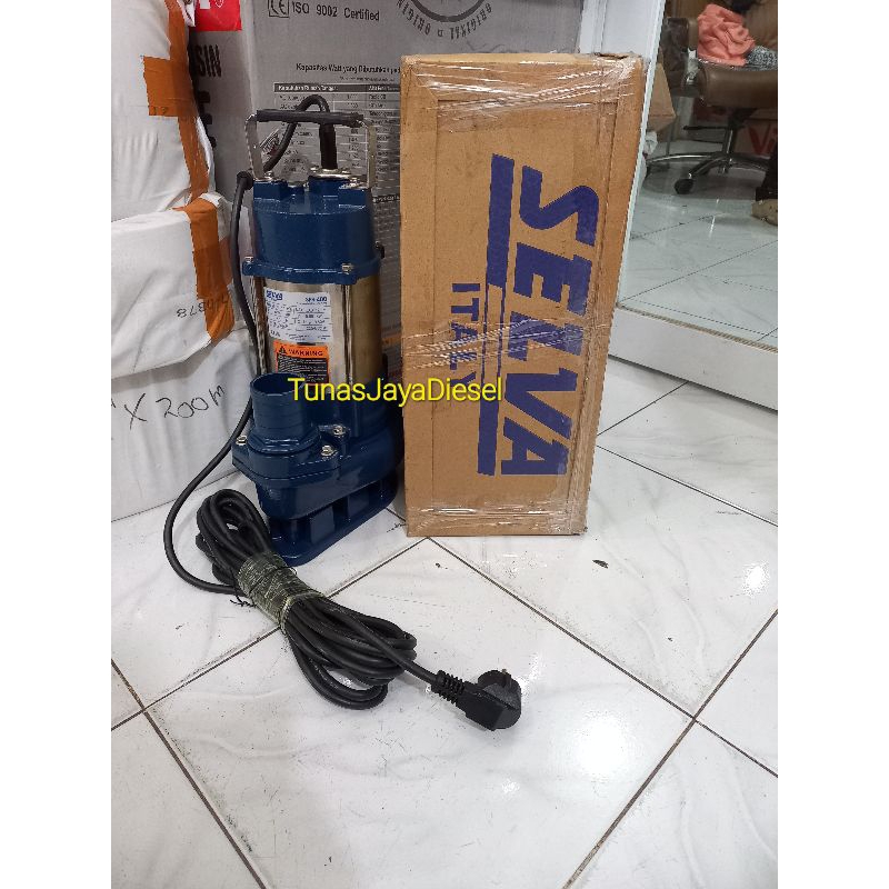 Jual Pompa Air Celup SELVA SPS-400 Otomatis | Shopee Indonesia