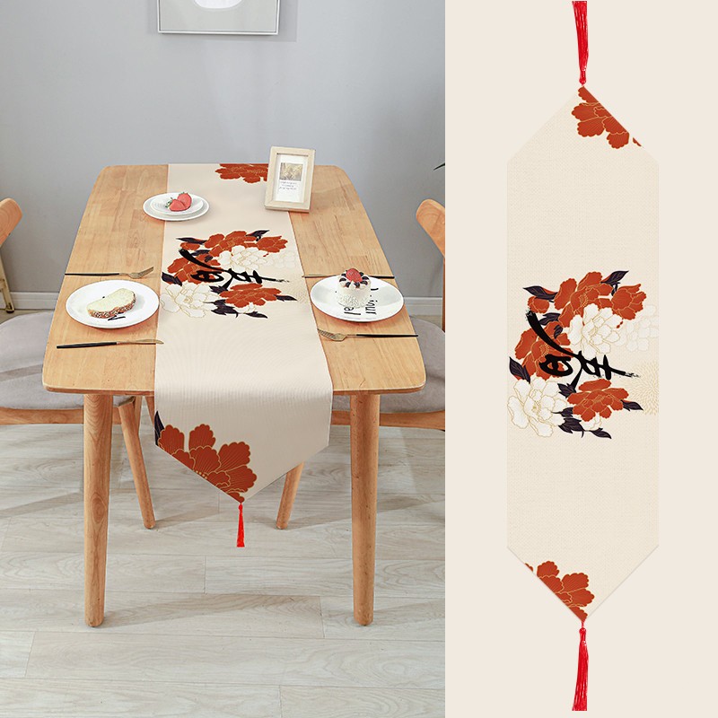 Jual imlek Taplak Meja Dekoratif Tahun Baru Hiasan CNY Meja Table ...