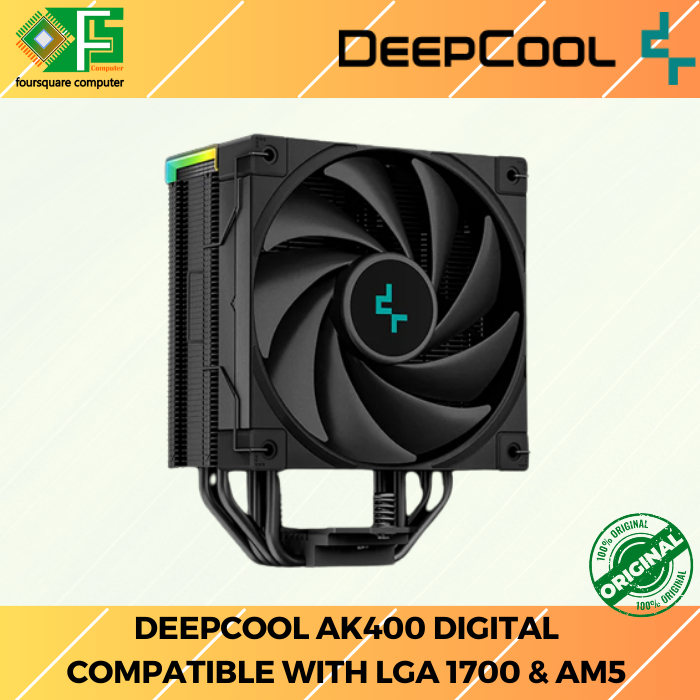 Jual CPU Cooler Deepcool AK400 Digital | HSF CPU Air Cooler | Shopee ...