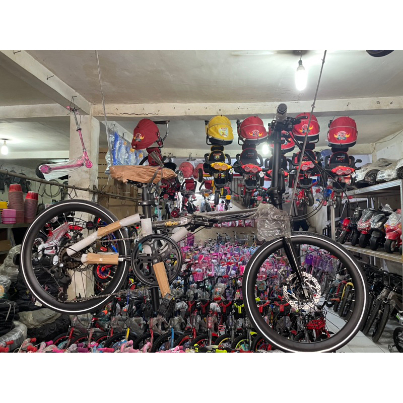 Jual Sepeda Lipat Element Nicks R 20'' inch 2023 New 8 Speed | Shopee ...