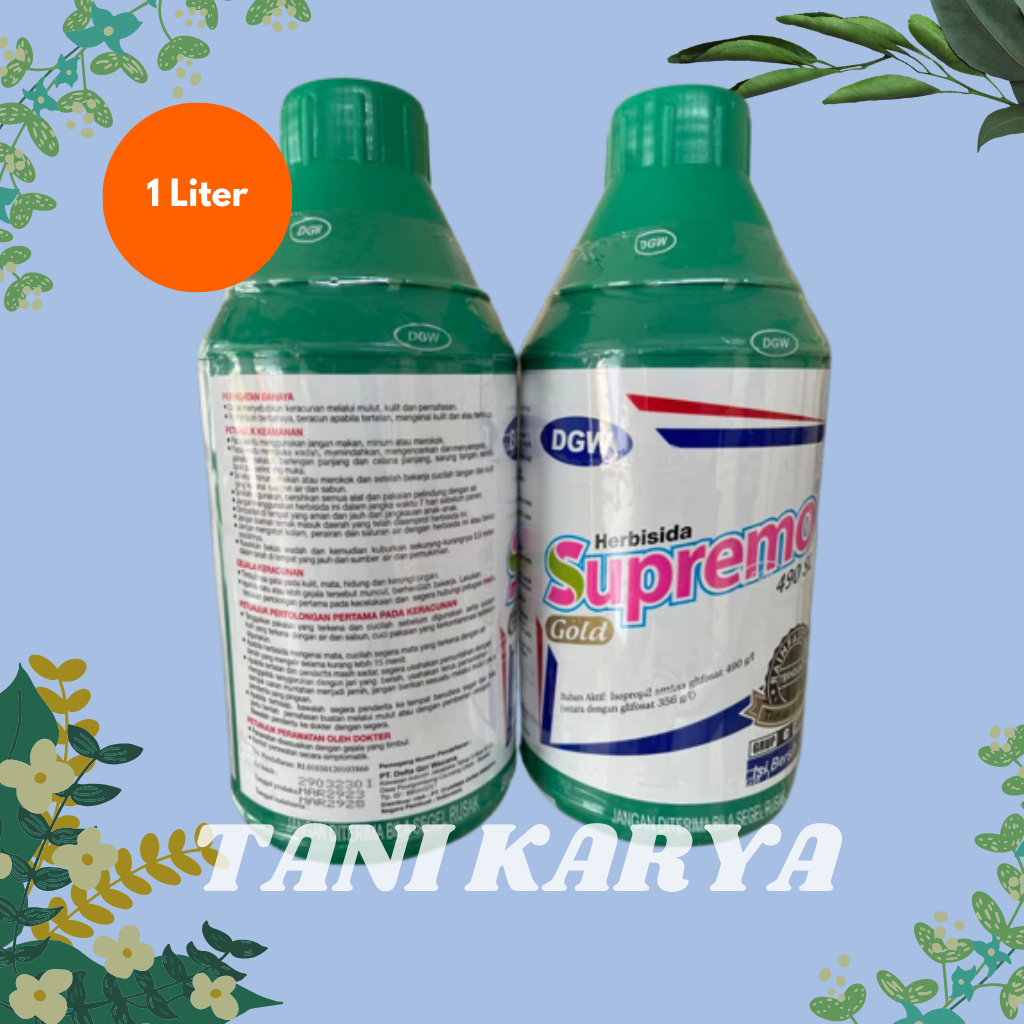 Jual HERBISIDA SUPREMO GOLD 490 SL DGW 1 LITER | Shopee Indonesia