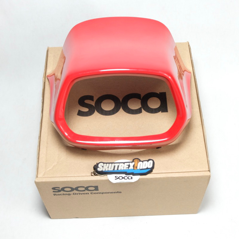 Jual Sportscreen Soca Vespa Sprint Red Glossy | Shopee Indonesia