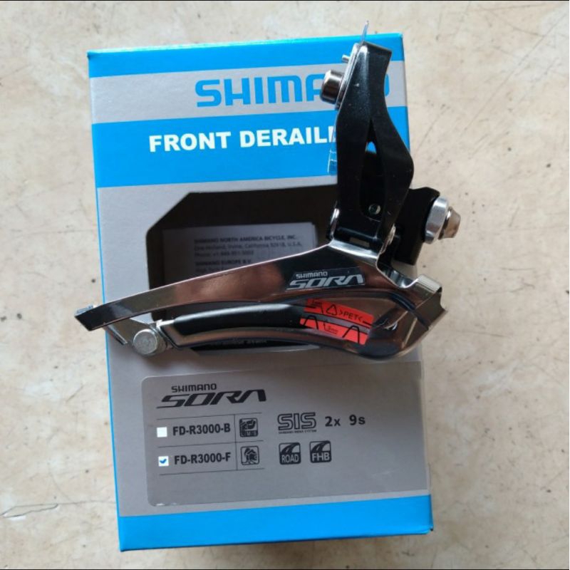 Jual FD front derailleur shimano original SORA R3000 F braze on sepeda ...