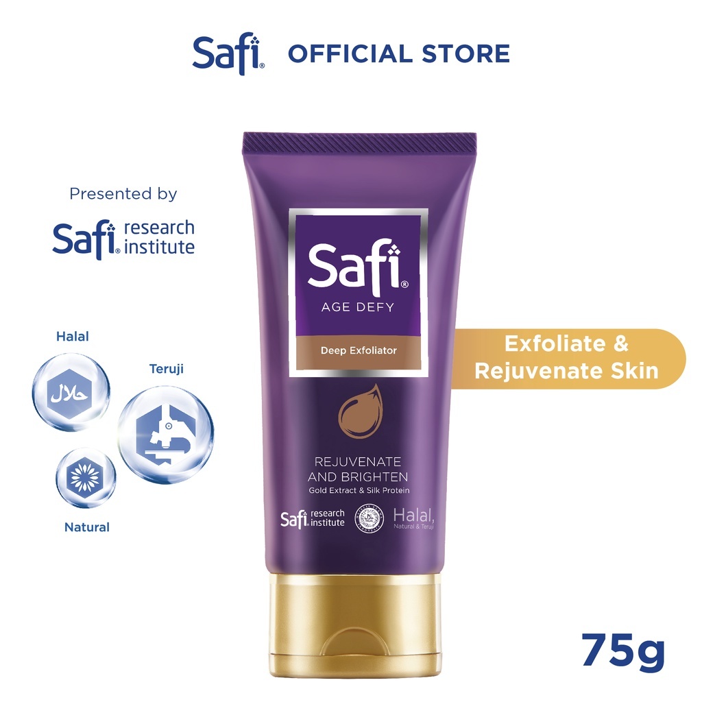 Jual SAFI - Safi Age Defy Deep Exfoliator / Sabun WajaH SAFI / 75 GR ...
