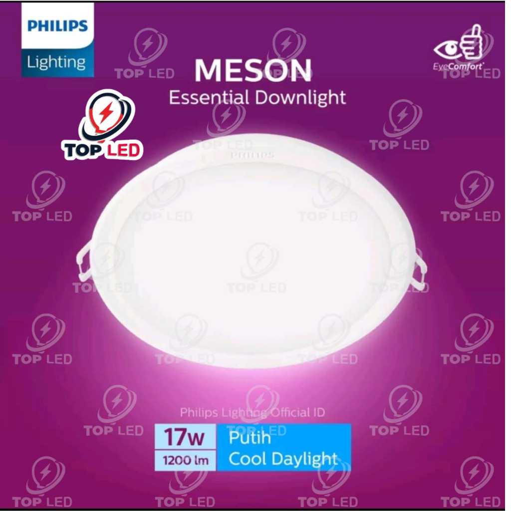 Jual Philips Downlight MESON 150 17W WH Recessed LED | Shopee Indonesia
