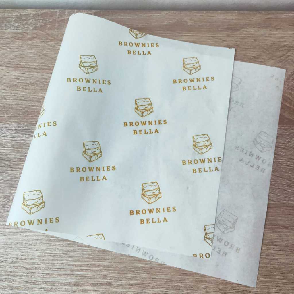 Jual CUSTOM Kertas Roti 21 x 60 Foodgrade - Wrap Paper / Kertas Bungkus ...