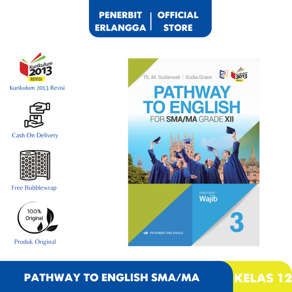 Jual Erlangga Official Pathway To English Sma Kelas 12 Kurikulum
