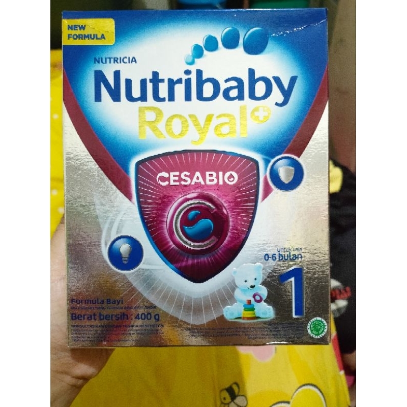 Jual Nutribaby Royal Cesabio 1 0-6 bln 400 G | Shopee Indonesia