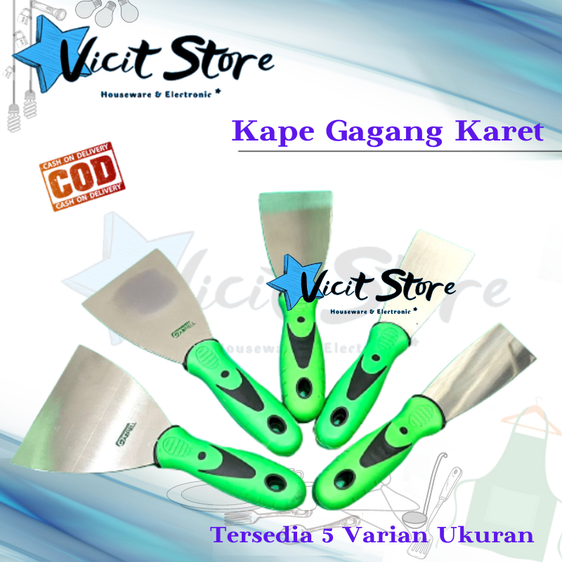 Jual Kape Gagang Karet / Scraper Karet Murah / Kape Plat Murah | Shopee ...