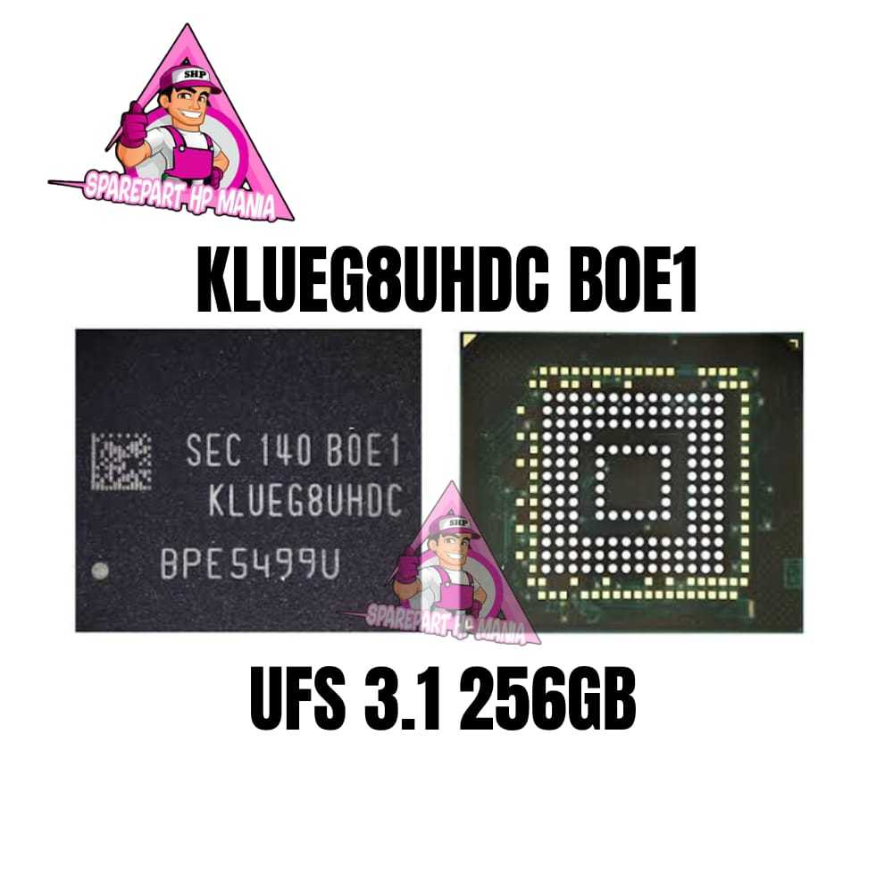 Jual IC UFS KLUEG8UHDC B0E1 256GB ORIGINAL NEW UFS 3.1 256 GB | Shopee ...