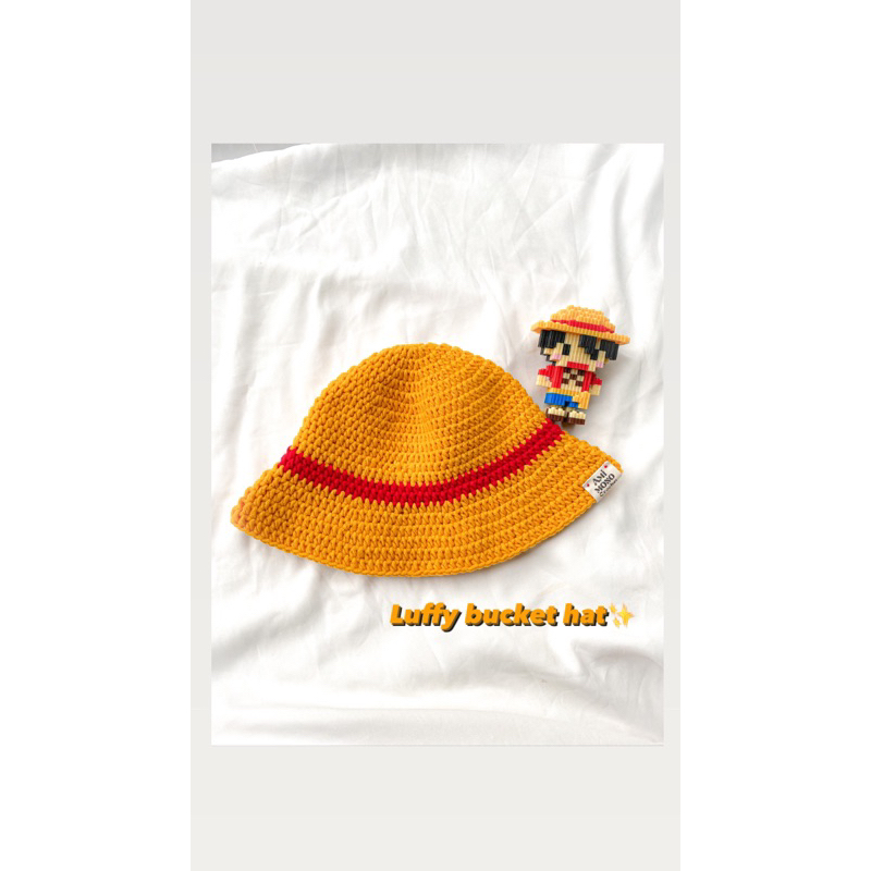 Jual ONE PIECE Luffy bucket hat | Shopee Indonesia