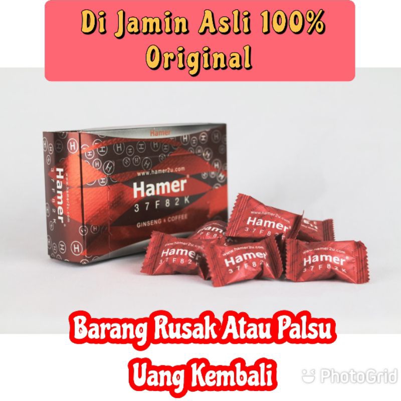 Jual Permen Hamer Candy Asli Isi 30 Pcs 100% Original Hamer Candy ...